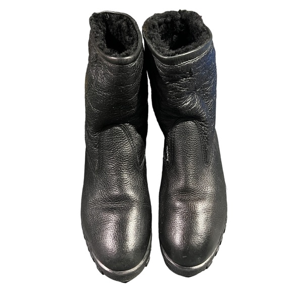 Khombu | Shoes | Khombu Leather Upper Shearling Lined Winter Snow Boots ...